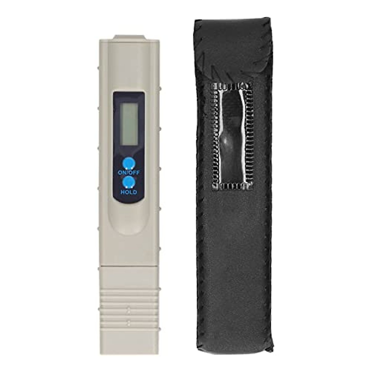 Digital TDS Meter, Water Quality Tester 0~9990 Ppm Portable Automatic Temperature Compensation Alloy Probe for Home