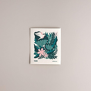 Kana Swedish Dish Cloths | 9X Designer Swedish Dish Clothes Made in Sweden from FCS Cellulose and Cotton | for Washing Dishes and Cleaning | Reusable Kitchen Dishcloths | Designed by Monika Lang