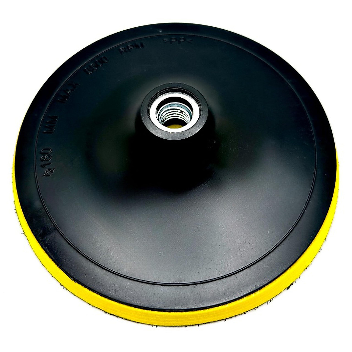 Pro-Graad 7" Hook and Loop Backing Plate for Sanding, Polishing Buffering Pads, Backer Pad with 5/8”-11 (5/8 inch TPI), 7 inch Backup Pad for Angle Grinder Drill Polisher Buffer