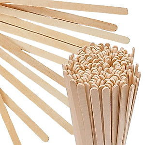 Perfect Stix Premium Wooden Coffee Stirrer Sticks, Thick Birch Wood 1300 Count, 5.5" Inches. Eco-Friendly Wooden Stirrers (5.5Inches / 1300PC)