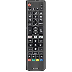 AKB75095307 Universal Remote Control Replaced for All LG LED LCD 4K UHD Smart TV 32LJ550B 43UJ6300 55LJ5500 55UJ6050