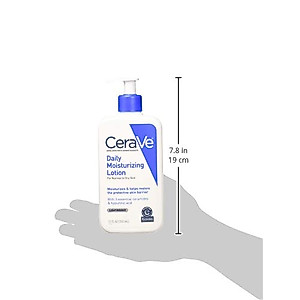 Cerave Moisturizing Lotion Siwmee, White, 12 Ounce