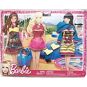 Barbie Fashionistas Fashion Pack - Malibu Beach Time Outfits