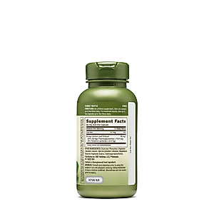 GNC Herbal Plus Ginkgo Biloba 60mg, 100 Capsules, Supports Mental Sharpness