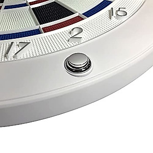 GRANBOARD 3S White Edition LED Bluetooth Dartboard