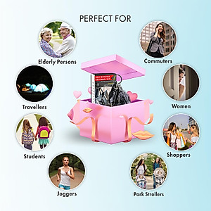 Keychain Set for Girls with Personal Alarm, Funseeya Keychain Accessories with Personal Sound Siren, Cute Pom Pom, Locking Carabiner Clip and Whistle