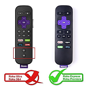 Protective Case for Roku Express/Express+,Roku 2 (4210R),Roku LT,Premiere,RC83,Streaming Stick RC41,3800RT,TCL R655 Remote Case Light Weight Shock Proof Silicone Remote Cover(Glow in Dark Green)