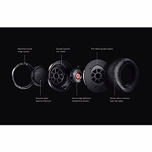 Philips Fidelio X2HR Over-Ear Open-Air Headphone 50mm Drivers- Black