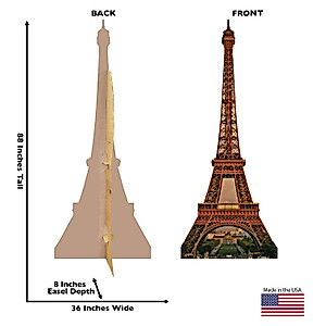 Advanced Graphics Eiffel Tower Life Size Cardboard Cutout Standup