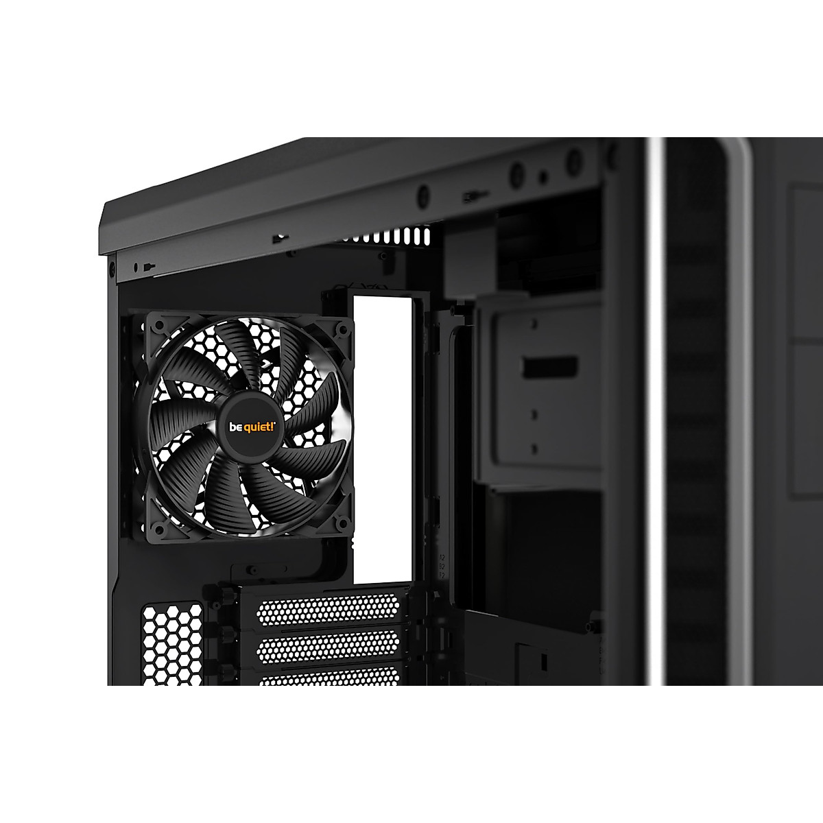 be quiet! Pure Base 600 | ATX Midi Tower PC Case| 2 Pre-Installed Pure Wings 2 Fans | Silver | BG022