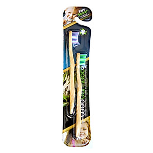 Woobamboo Sprout kids Super Soft Toothbrush, 2Count, 0.6 Oz