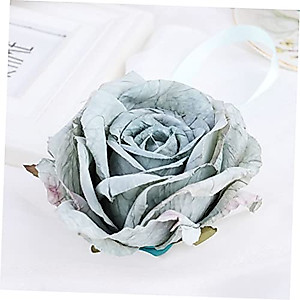 Alipis 2pcs Tie Backs Holders Rustic Curtain Tiebacks Flower Holdback Buckles Flower Buckles for Curtain Flower Curtain Clips Curtain Fastener Tieback Magnetic Curtain Lace up Wire Rope