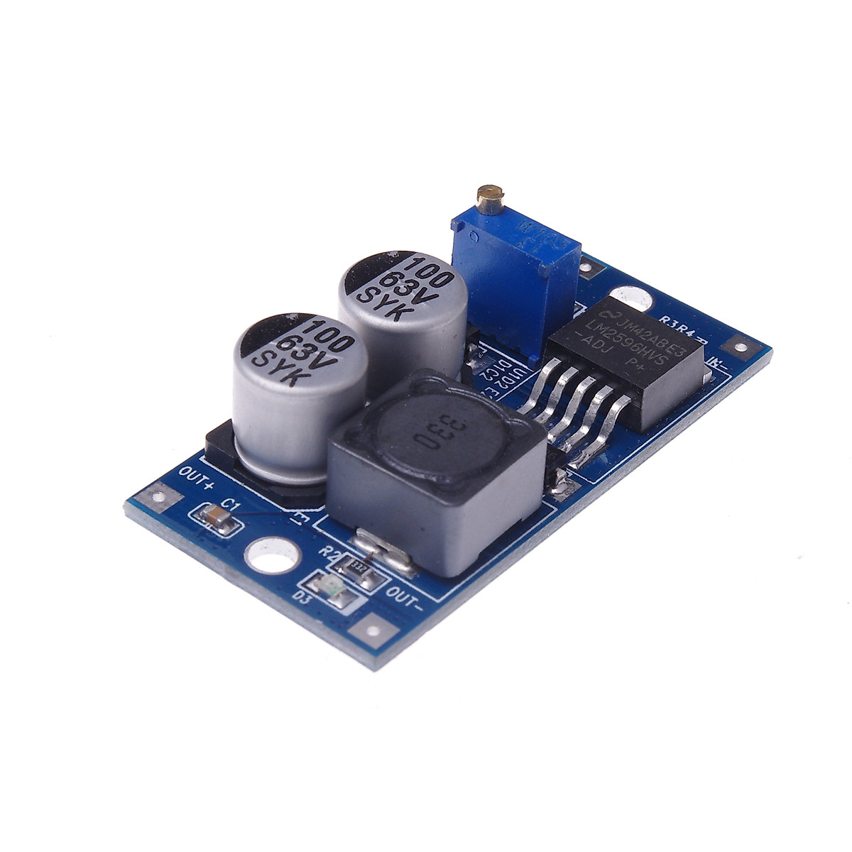 SMAKN® DC 4.5-60V to 1.25-30V Lm2596hv Power Supply Buck Voltage Switching Regulator Module Step Down