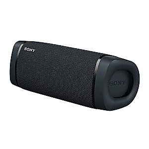 Sony SRSXB33 Extra BASS Bluetooth Wireless Portable Waterproof Speaker (Black) Bundle with Hardshell Travel and Storage Case (2 Items)