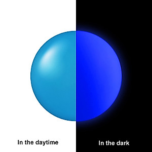 12 Pieces Glow in The Dark Ceiling Sticky Balls That Stick to The Ceiling Ball Luminous Balls Glowing Sticky Wall Ball Stress Relief Relax Toy for Teen Kid Adult (Mixed Colors,2.5 Inch)