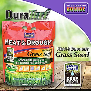Bonide Heat & Drought Grass Seed, 7 lbs