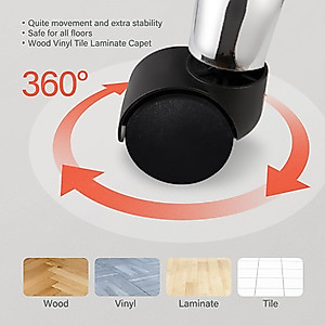 Nova Microdermabrasion Rolling Stool Swivel Salon Stool Chair Adjustable Drafting Stool Tattoo Office Massage Medical Facial Spa Stool with PU Cushion Backrest(Black)