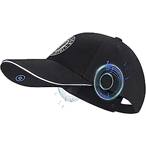 QZTELECTRONIC Bone Conduction Headphones, Bluetooth Headphones Wireless, Waterproof Headset with Microphone, Bone Conduction Cap for Cycling, Running, Fishing, Ideal Gift for Men/Women, Black