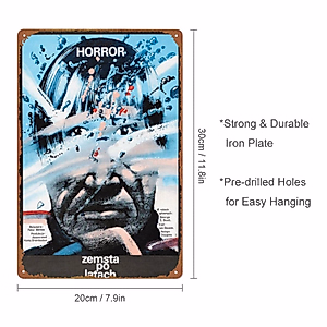 The Changeling Professional Tin Poster- Ideal Wall Decor for Bars, Cafes, Offices, Restaurants, Homes, Gardens, Shops, Clubs - 12 X 8 Inches