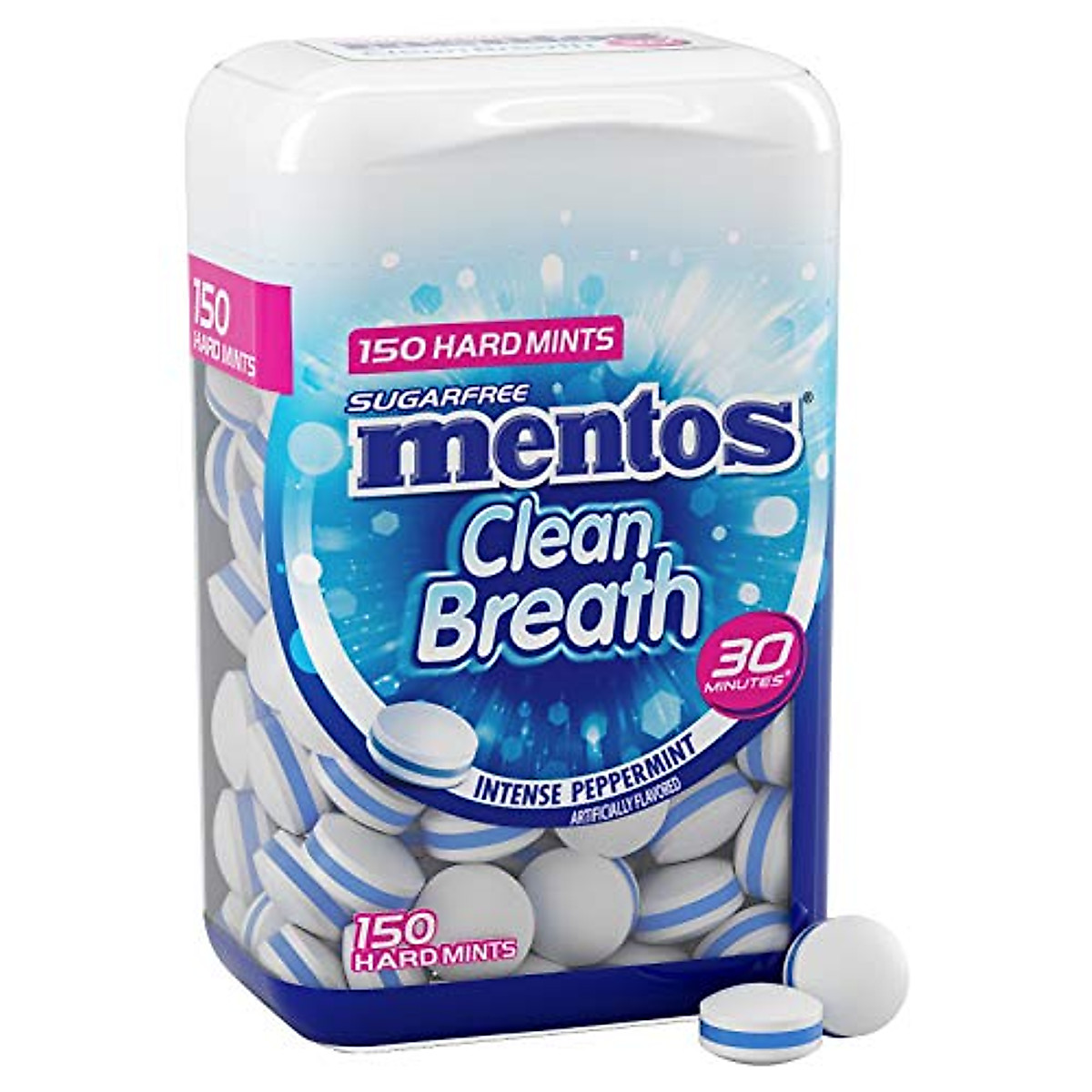 Mentos Peppermint Mint, 150Count