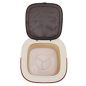 Portable Washing Machine, Mini Foldable Washer and Spin Dryer with Drain Bucket, Lightweight for Outdoor, Apartment, Laundry, Camping, RV, Travel, Underwear, (US Plug)