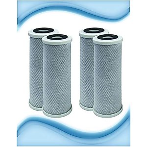 Compatible for 42-34373 Micron 10 x 2.5 Carbon Block EP-10 Replacement Water Filter 4 Pack