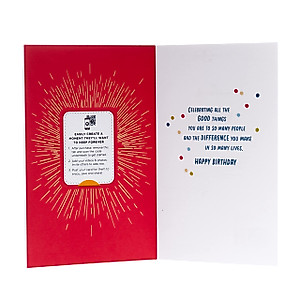 Hallmark Video Greetings Birthday Card - 'Celebrate You' Cake Design