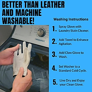 CaddyDaddy Claw Golf Gloves for Women | Flex-Mesh Design for Cool Ventilation | Lasts 3-5 Times Longer Than Leather | Silicone-Web Coating for Maximum Grip | Machine-Washable | Grey | RH-Med