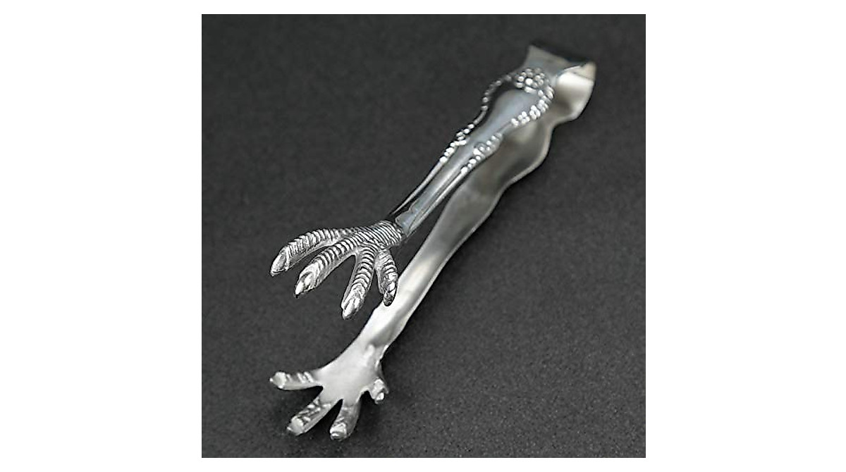 Massjoy Eagle Claw Ice Tongs for Bar and Ice Serving