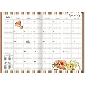 LANG Watercolor Seasons 2024 Monthly Planner (24991012124)