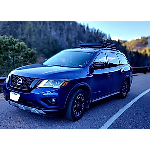 Roof Mounted Steel Cargo Storage Carrier 150 Lb. Capacity Adds 10 Square Feet of Storage