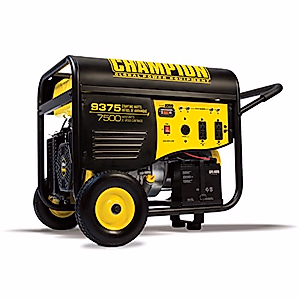 Champion 7500-Watt Portable Generator with Electric Start and 25-ft. Extension Cord