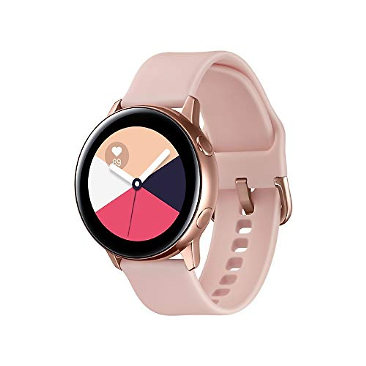 SAMSUNG Galaxy Active Smartwatch 40mm with Extra Charging Cable,Pedometer Rose Gold - SM-R500NZDCXAR (Renewed)