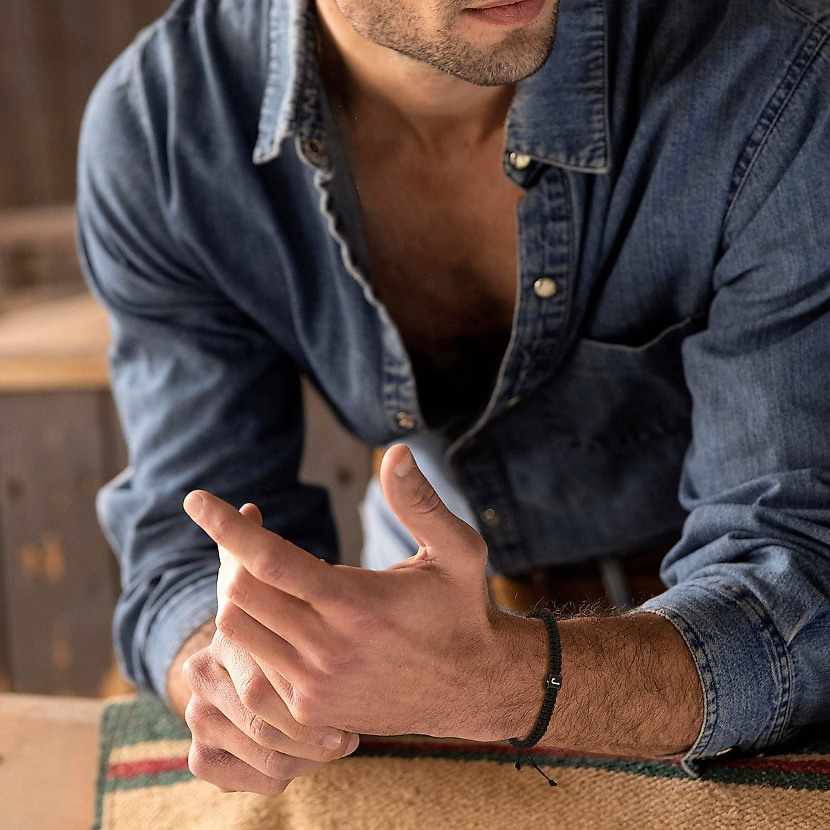 Nymerianoble Initial Bracelets for Women Mens Bracelet Letter C Initial Bracelet Rope Braided Handmade Bracelets for Teen Girls Boy Mom Birthday Gifts from Son