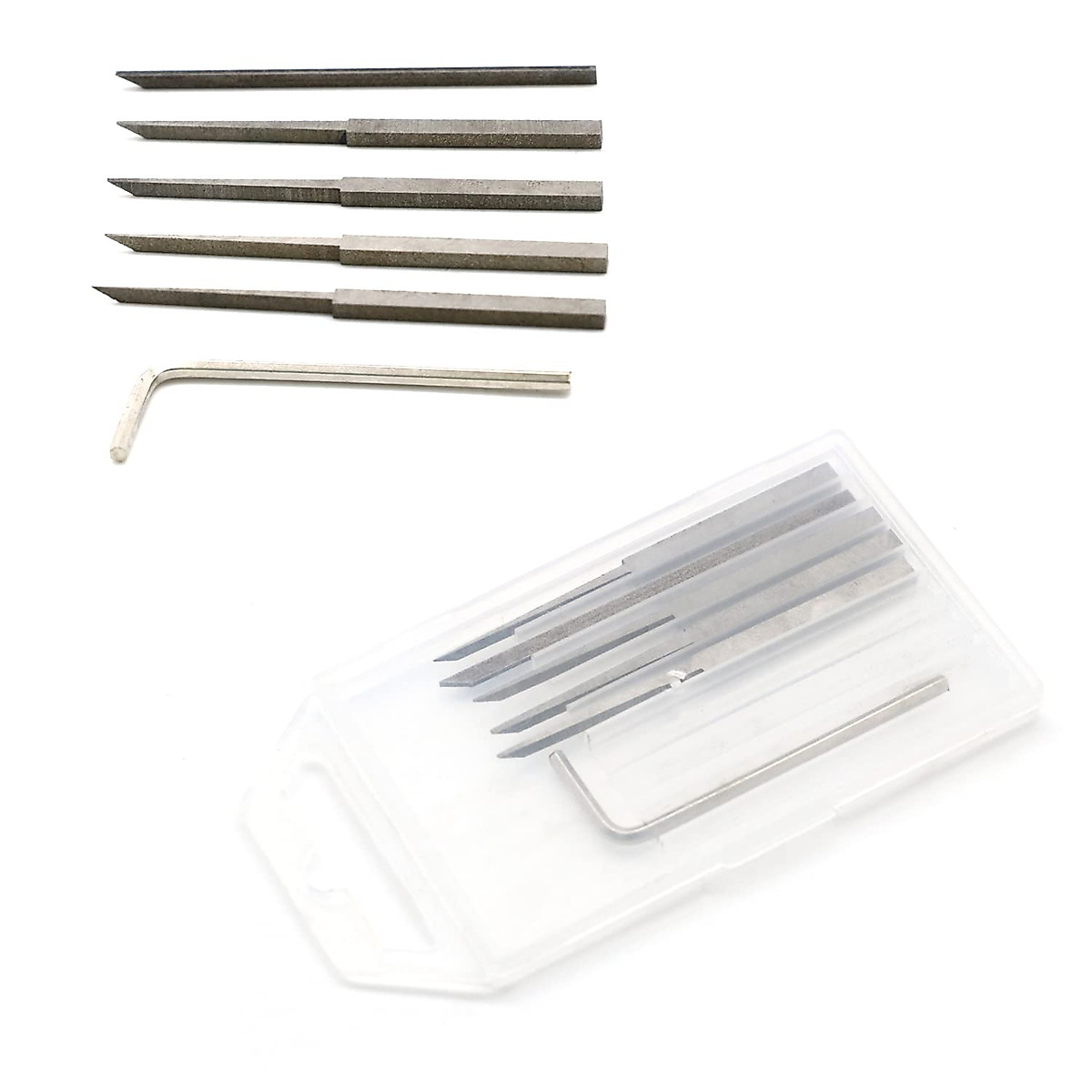 Prime Model Scriber Model kit Resin Carved Scribe Tool line Hobby Cutting Tool Chisel 5 Blades for RC Car/Drone Repair