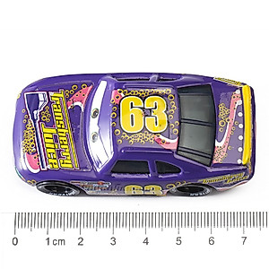 Movie Cars Toys Loose Kid Toys Vehicles Lightning McQueen Car 1:55 Diecast Model Vehical Micro Mini Safety Racing Cars Toy for Boys Kids Birthday Gift