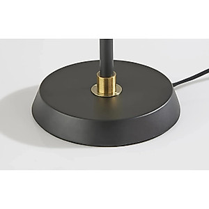 Adesso SL3740-01 Arthur Desk Lamp, Black and Gold