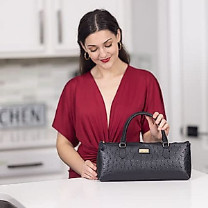 Sachi La Soir'ee Insulated Wine Purse Clutch Red