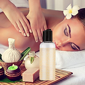 DNSEN 5 Pack 3.4 oz Travel Bottles for Toiletries TSA Approved Leakproof Plastic Empty Travel Size Bottles Containers with Labels