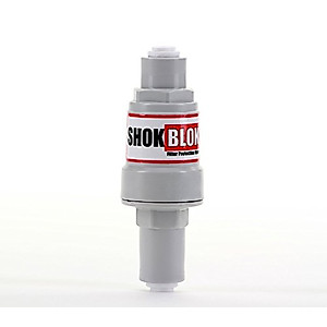 Hydronix SHOKBLOK-SB-FPV-40 SB-Fpv-40 Shok Blok Water Pressure Reducer Protection Valve for RO Reverse Osmosis and Filter Units, 40 psi