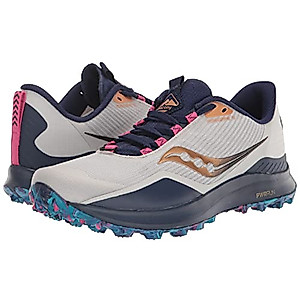 Saucony Women's Peregrine 12 Trail Running Shoe, Prospect Glass, 7.5