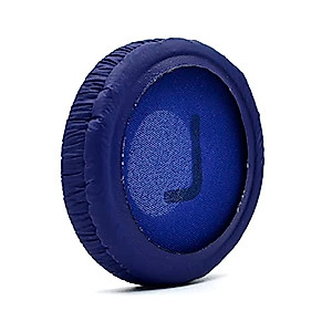 defean 70mm Round Ear Cushion Replacement Cushions Ear Pads Compatible with Sony MDR-ZX110 / MDR-ZX330BT / V150 / WH-CH500 / JBL T500BT / T450BT &Many Other 70MM Round On-Ear Headphones (Blue)