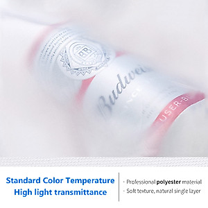 Neewer 2 Yard x 60 Inch/1.8M x 1.5M Polyester White Seamless Diffusion Fabric for Photography Softbox,Light Tent and Lighting Light Modifier