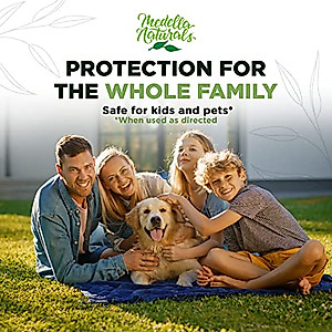 Deet-Free Insect & Mosquito Repellent 8oz – Nice Smelling Insect Repellent with Lemongrass Oil Safe for Pets and Kids – Bug Spray Against Mosquitoes, Gnats, Black Flies, No-See-ums, and Other Insect