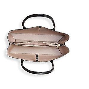 Kate Spade New York Eva Large Leather Tote Shoulder Bag Black