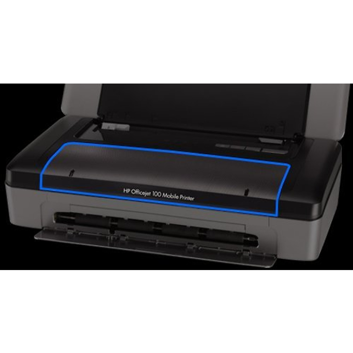 HP Officejet 100 Inkjet Mobile Printer with Bluetooth and USB, CN551A With ink and power cord (Renewed)