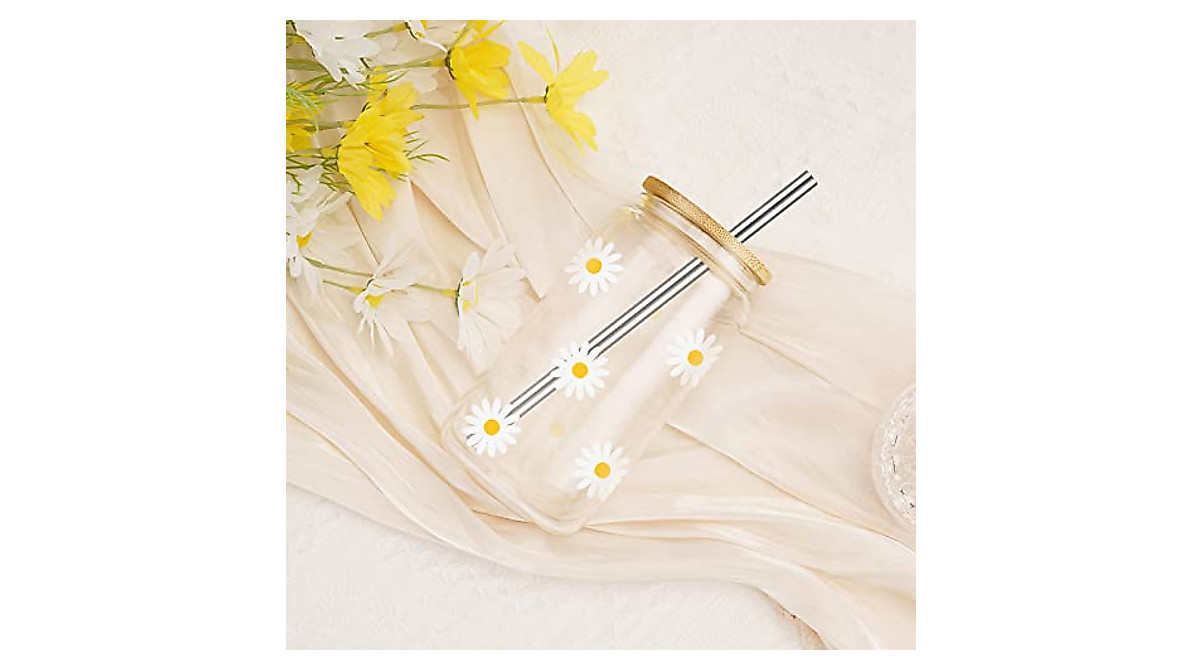 GSPY Daisy Aesthetic Cup - Perfect Gift for Coffee Lovers