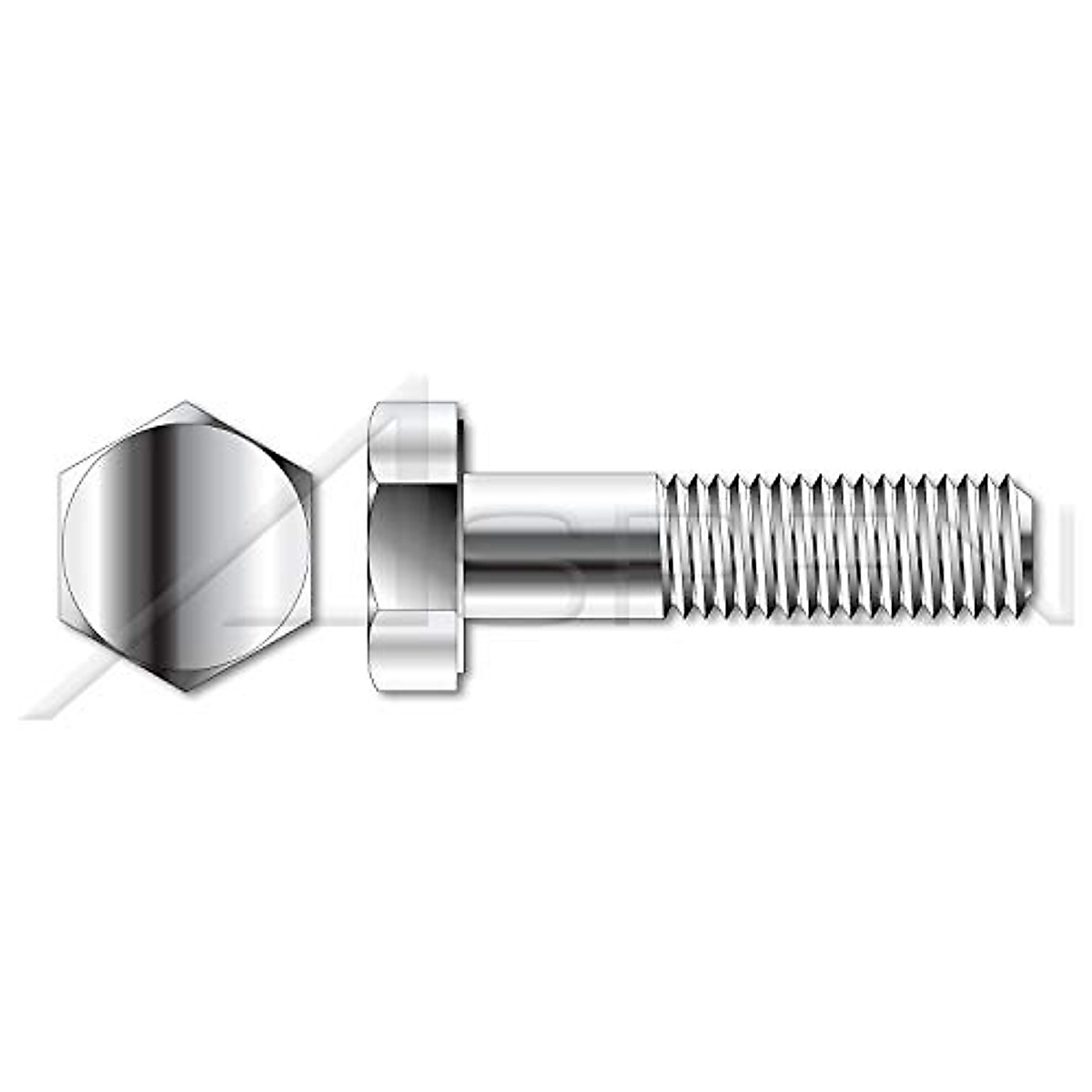 (10 pcs) M10-1.5 X 360mm, DIN 931 / ISO 4014, Metric, Hex Head Cap Screws Bolts, Part Thread, A2 Stainless Steel