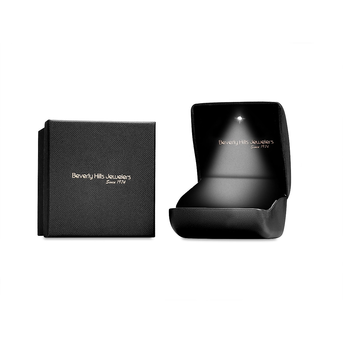 0.5 Carat Lab Grown Diamond Stud Earrings in 14k White Gold (1/2 cttw, D - E Color) 4-Prong Basket, Secure Screw Back Made in USA by Beverly Hills Jewelers