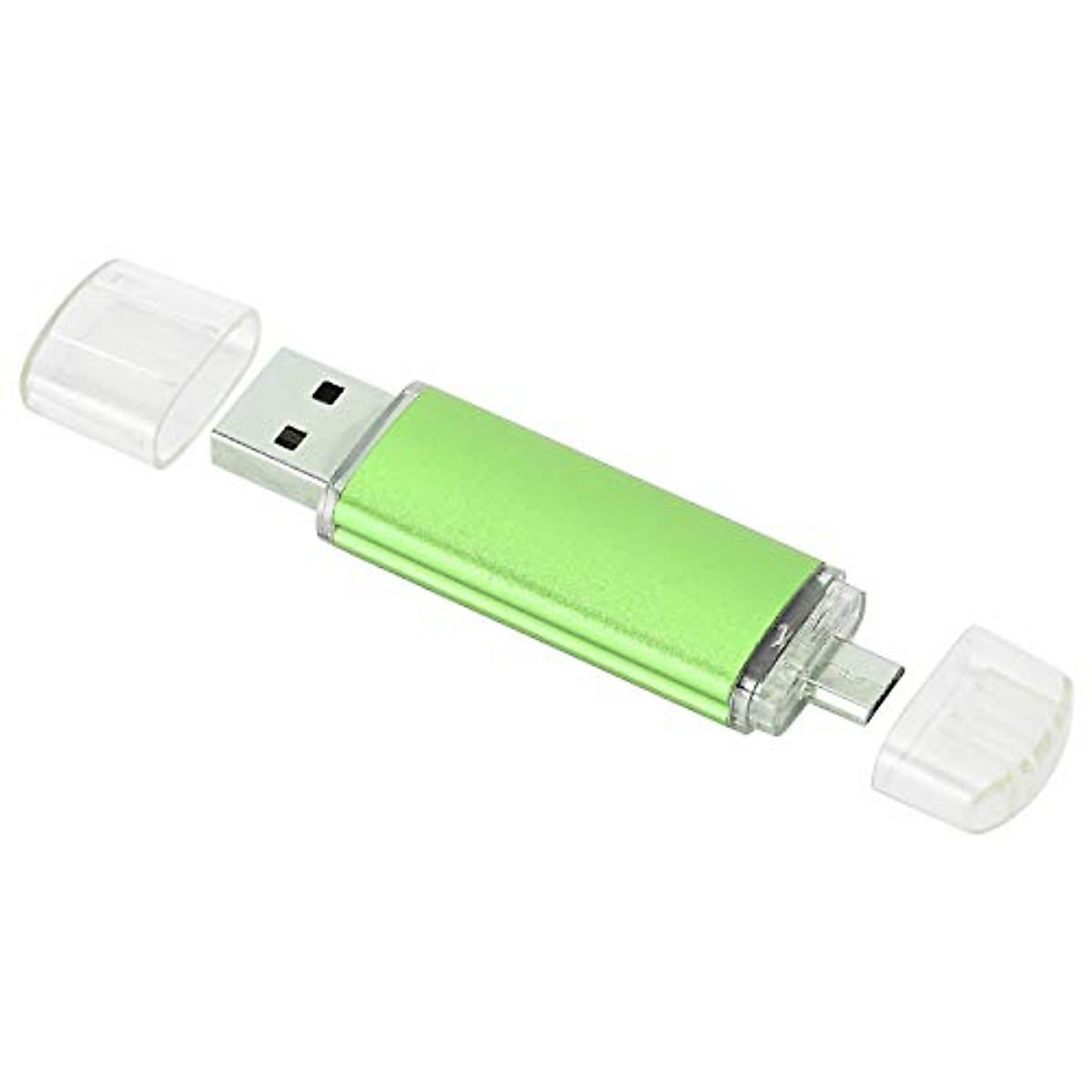 Flash Drive, USB Flash Drive, 2 in 1 USB Disk Micro U Memory Disk(128GB)
